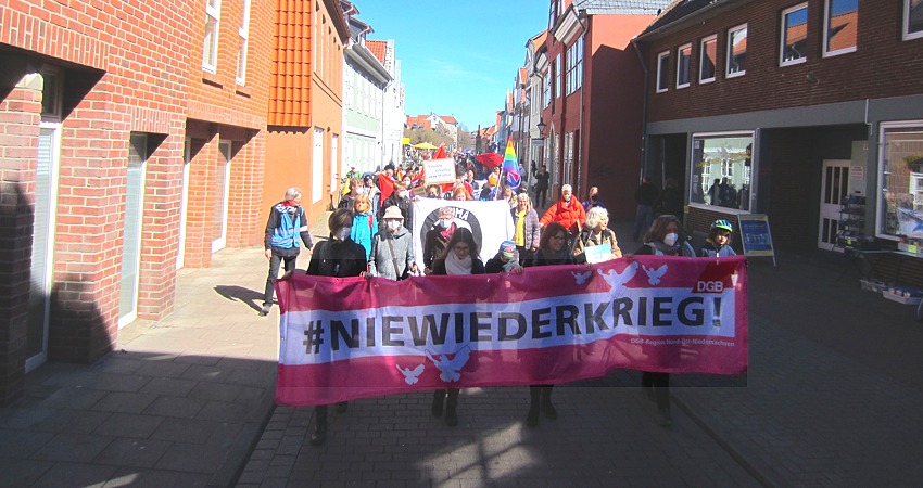 Für Frieden und Abrüstung: Ostermarsch am 30. März 2024 in Lüneburg ...
